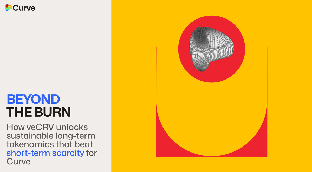 Beyond Burn: Why veCRV Unlocks Sustainable Tokenomics for Curve